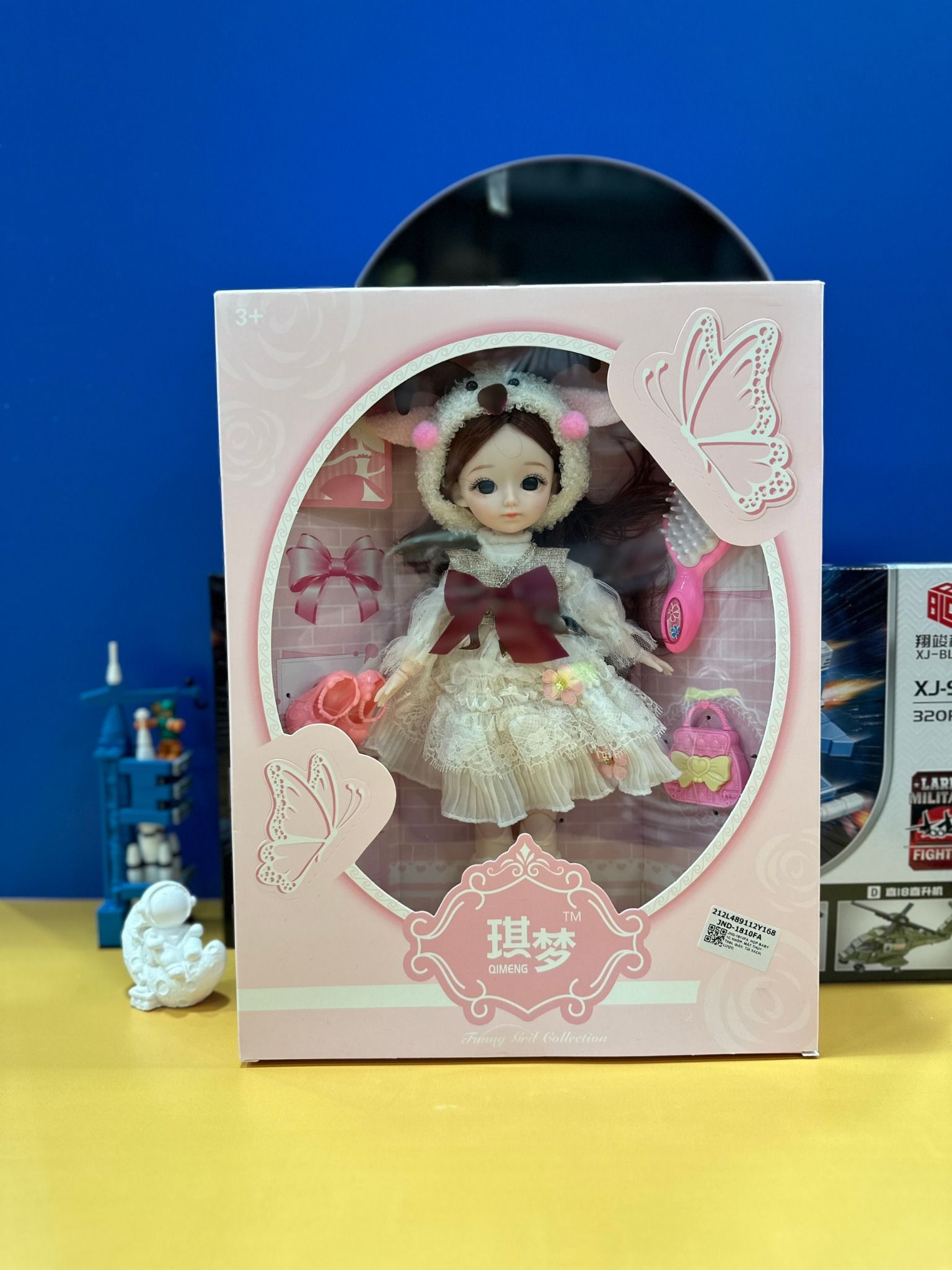 JND-1810FA HỘP BABY 1C KHỚP, MẮT THỦY TINH, GIÀY, TÚI XÁCH, LƯỢC – Siêu ...