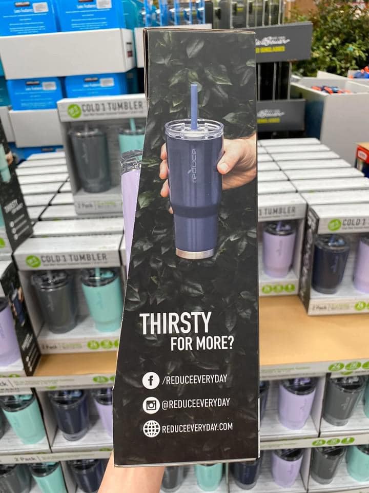 Set Ly Giữ Nhiệt # REDUCE # COLD mẫu đẹp lotustinkhang