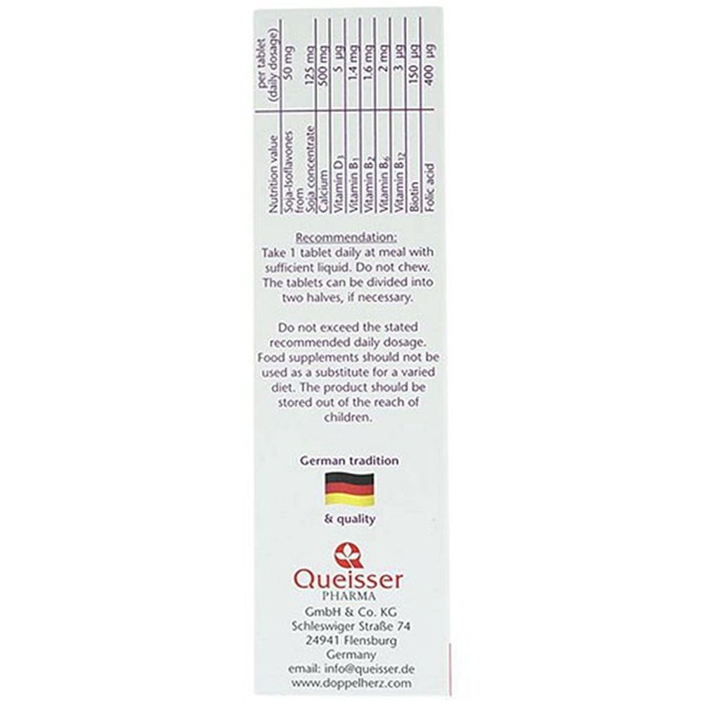 Viên uống Active-Meno Doppelherz Aktiv bổ sung isoflavone, điều hoà ki ...