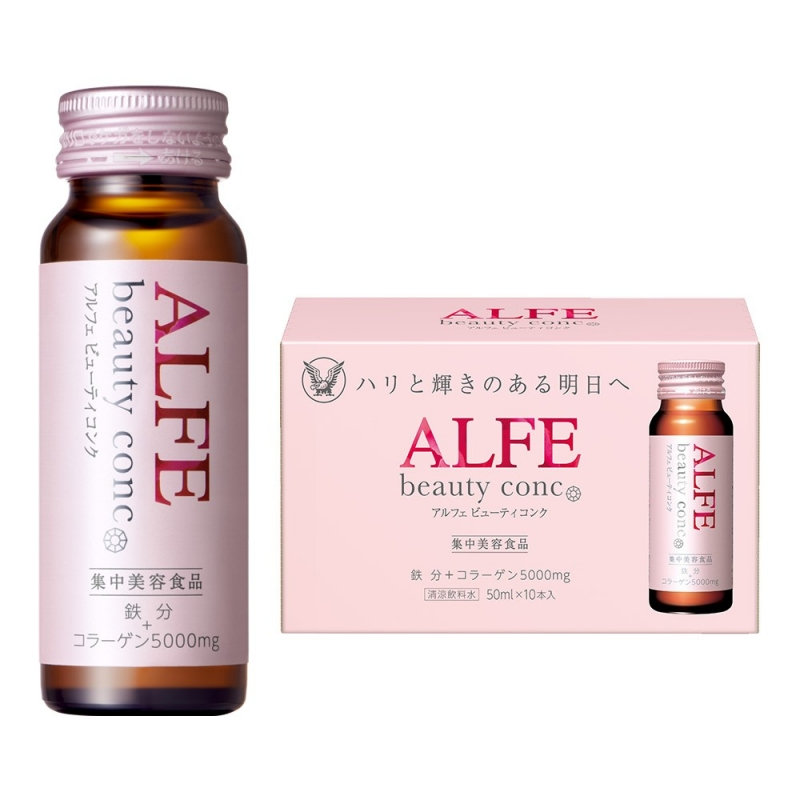 Thực phẩm bảo vệ sức khỏe Alfe Beauty Conc (10 Chai x 50ml) – Sunrose ...