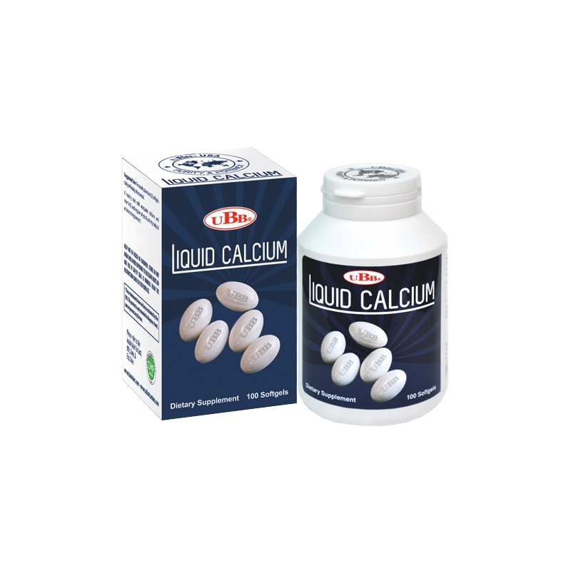 Thực phẩm bảo vệ sức khỏe UBB Liquid Calcium (100 viên) – Sunrose.vn ...