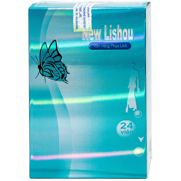 Thực phẩm bảo vệ sức khỏe viên nang Phục Linh New Lishou (24 viên ...