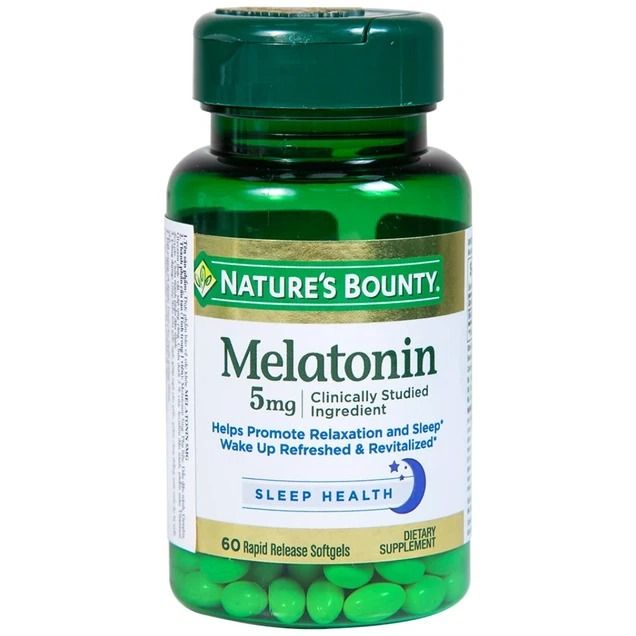 Thực phẩm bảo vệ sức khỏe Melatonin 5Mg (60 Viên) – Sunrose.vn - TPCN ...