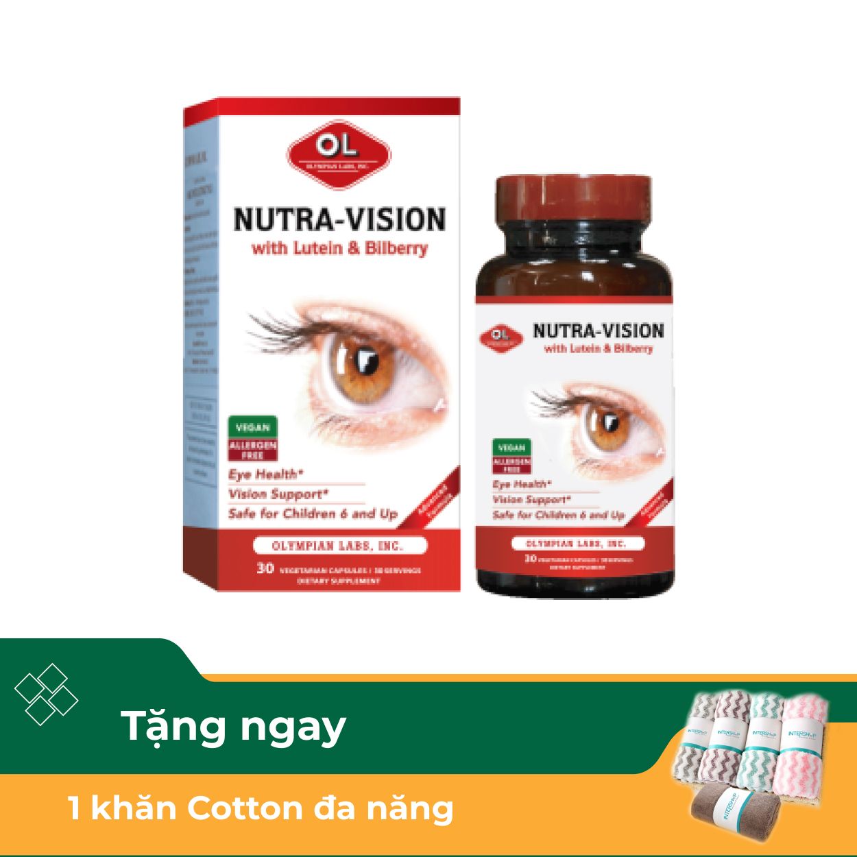 Thực phẩm bảo vệ sức khỏe viên nang Nutra Vision (30 viên) – Sunrose.vn - TPCN Nhập khẩu Nhật ...