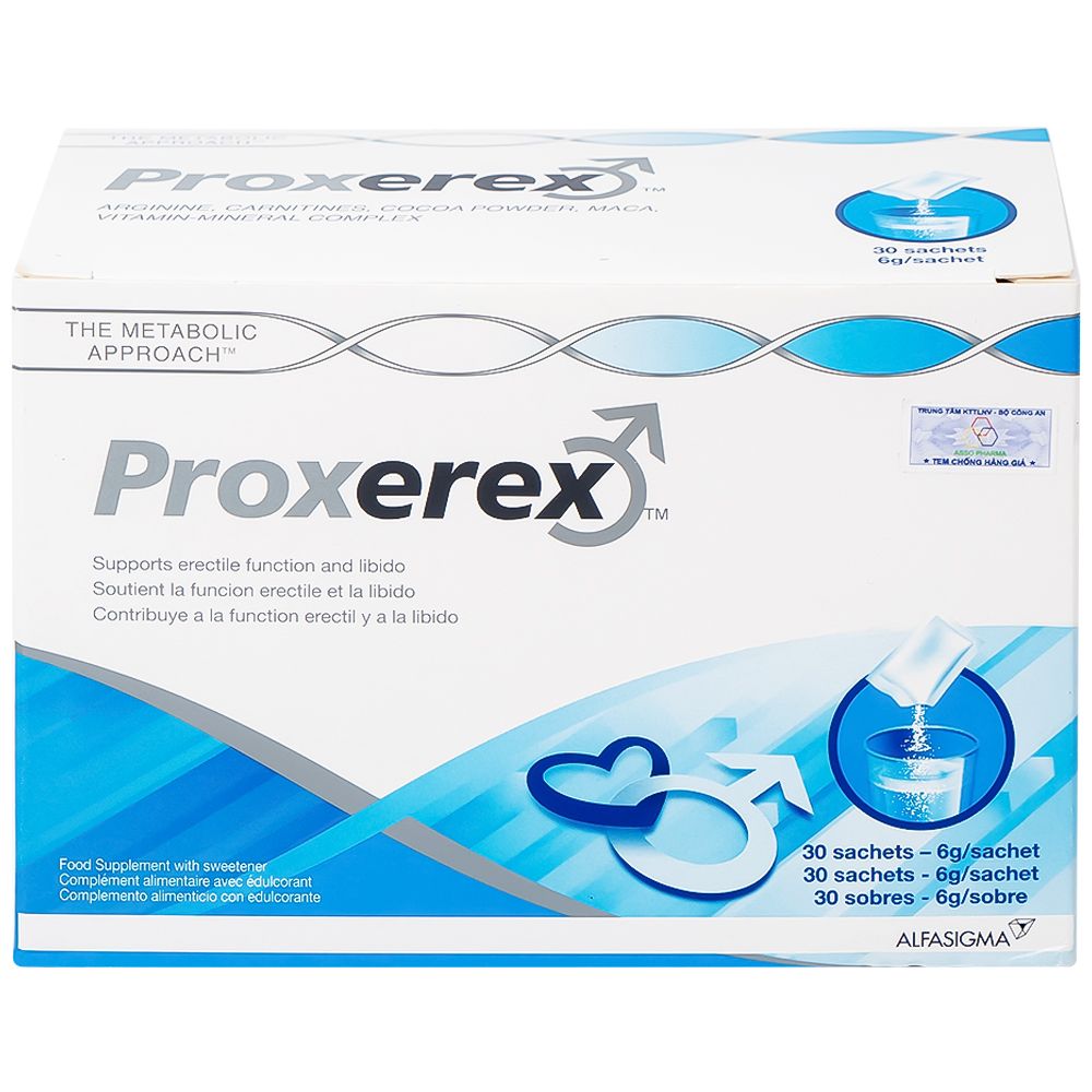 Bột Proxerex Sigma-tau HealthScience tăng cường sinh lực nam giới (30 ...