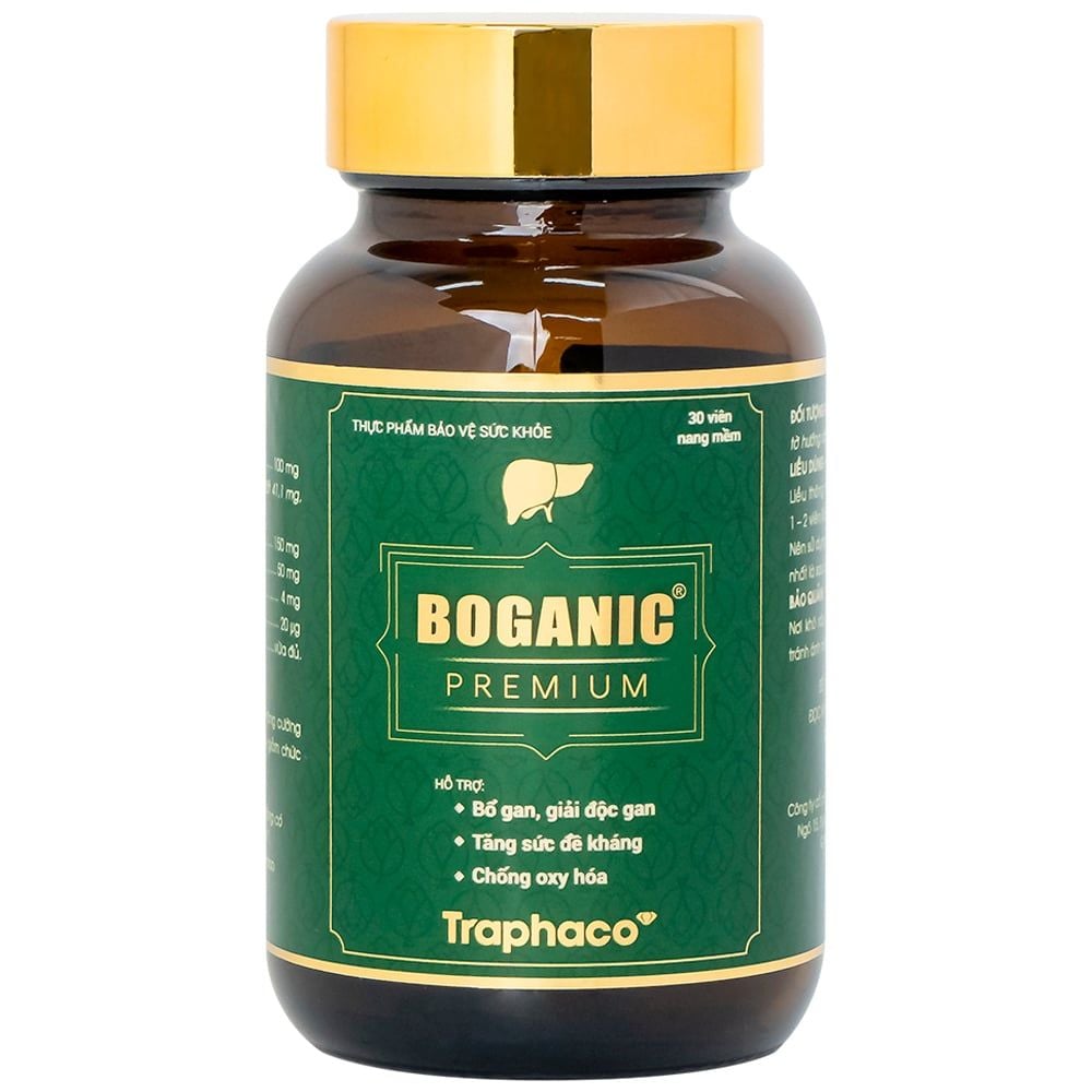 Viên uống Boganic Premium Traphaco hỗ trợ bảo vệ và tăng cường chức nă ...