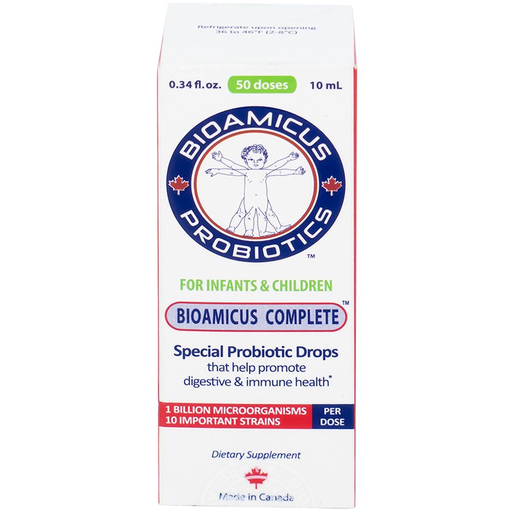 Dung dịch Bioamicus Complete 10ml hỗ trợ cải thiện hệ vi sinh đường ru ...