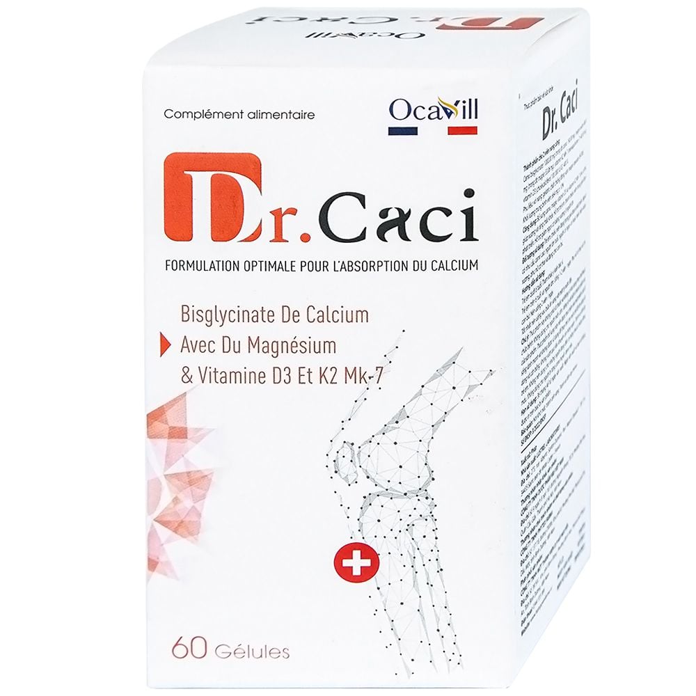 Viên uống Dr. Caci Ocavill giúp xương và răng chắc khỏe (60 viên ...