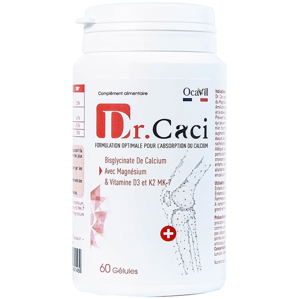 Viên uống Dr. Caci Ocavill giúp xương và răng chắc khỏe (60 viên ...