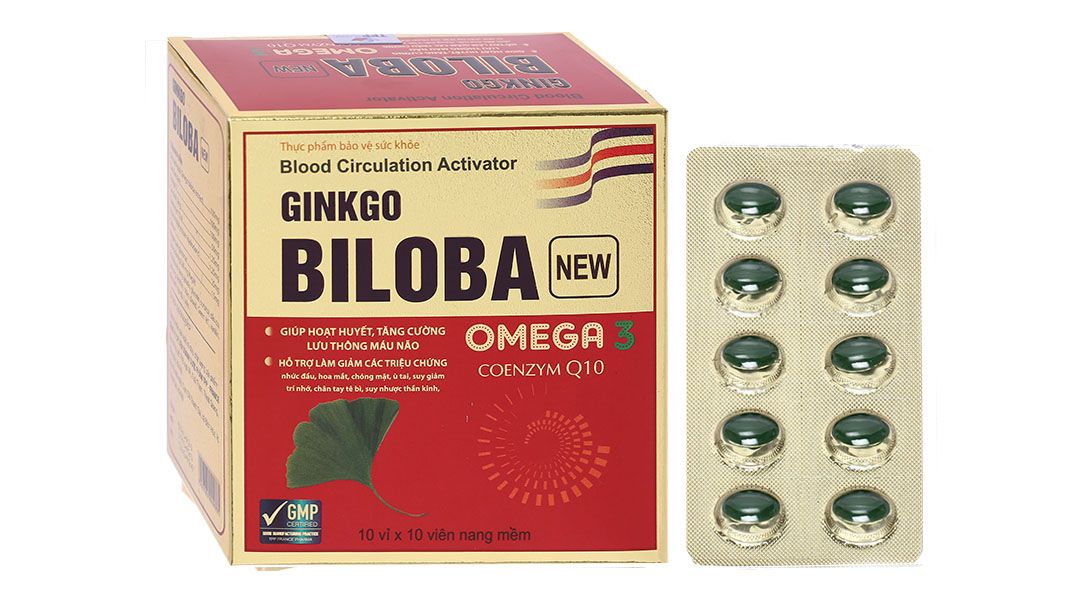 Ginkgo Biloba New tăng cường lưu thông máu não hộp 100 viên – Sunrose ...