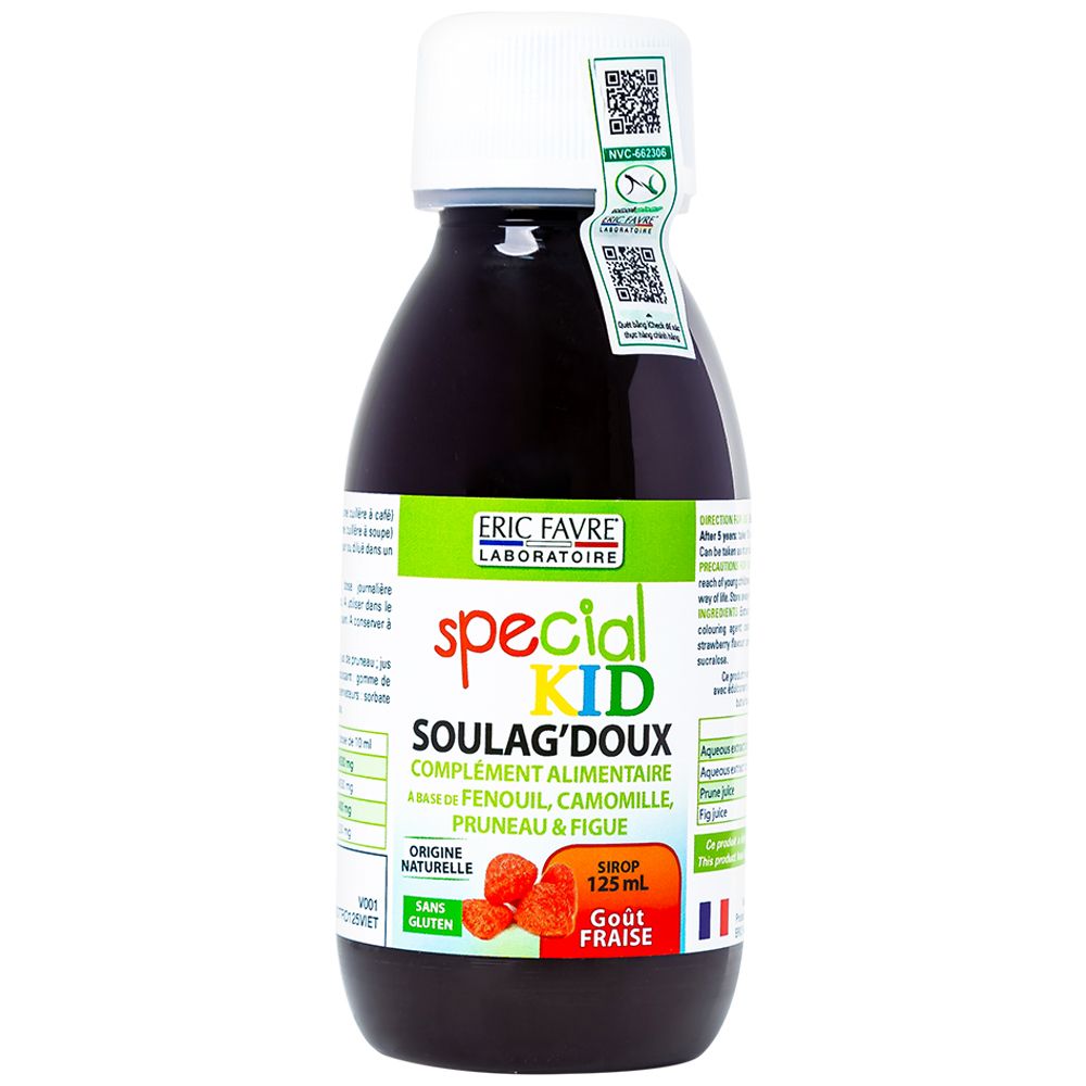 Siro Special Kid Soulag'Doux hỗ trợ nhuận tràng, giúp kích thích tiêu – Sunrose.vn - TPCN Nhập ...