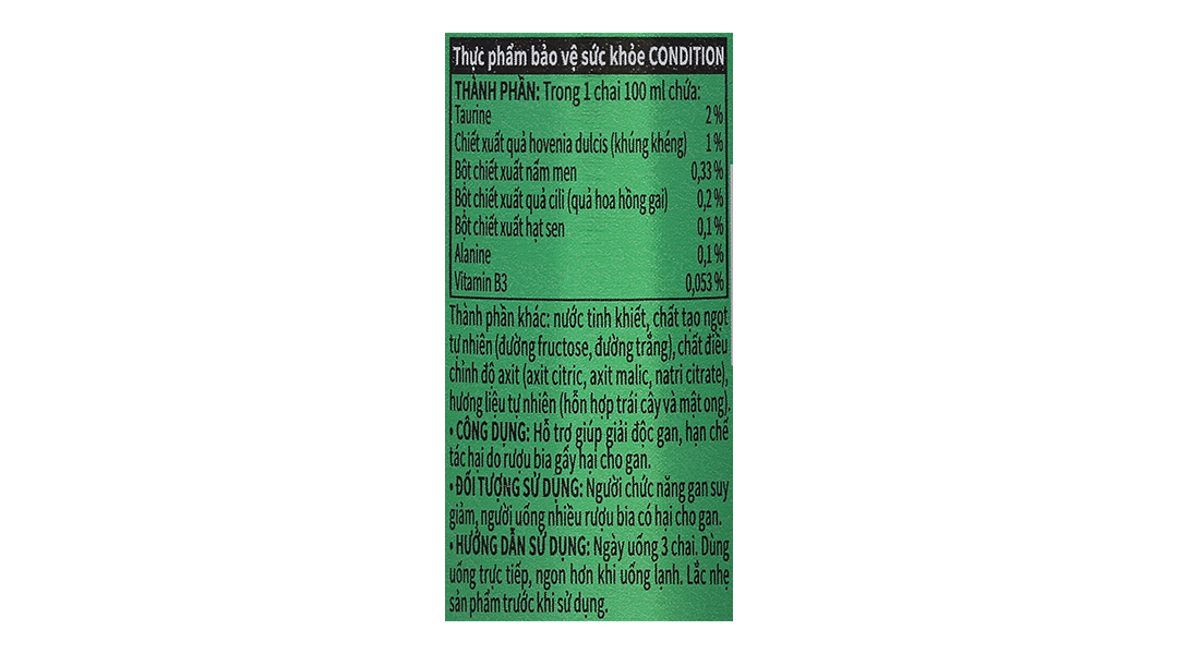 Nước giải rượu Kolmar Condition hỗ trợ giải độc gan, bảo vệ gan chai 1 ...