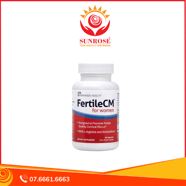 Viên Uống FertileCM - Hỗ Trợ Sản Sinh Tăng Chất Nhầy Cổ Tử Cung Cho Nữ ...