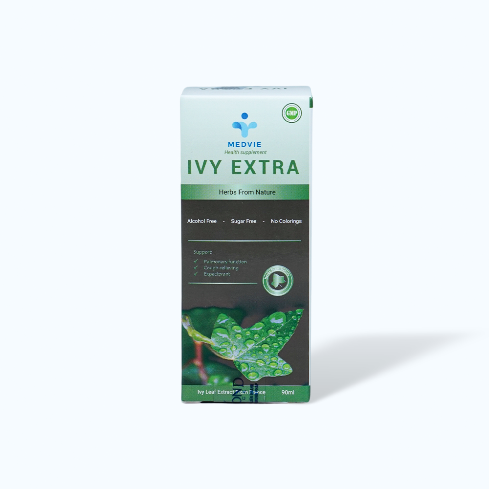 Siro IVY Extra Hỗ Trợ Giảm Ho, Bổ Phổi (Chai 90ml) – Sunrose.vn - TPCN Nhập khẩu Nhật Bản & Châu Âu
