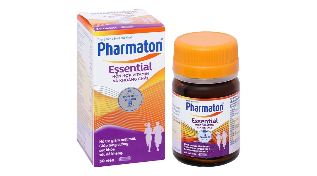 Pharmaton Essential bổ sung vitamin và khoáng chất chai 30 viên – Sunrose.vn - TPCN Nhập khẩu ...
