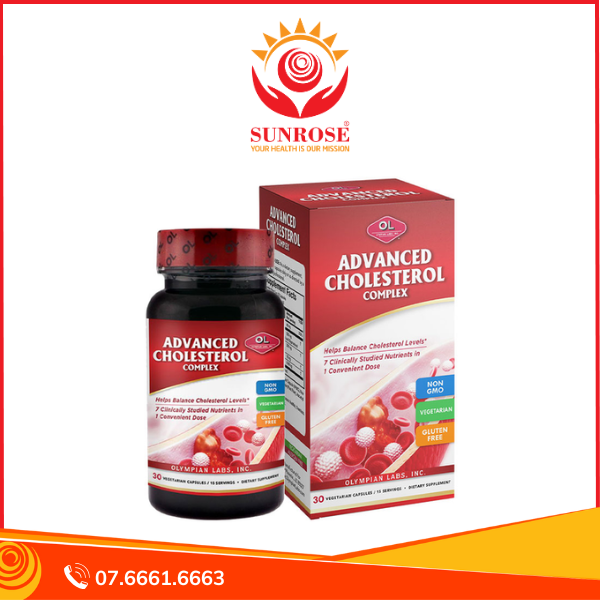 Thực phẩm bảo vệ sức khỏe Advanced Cholesterol Complex – Sunrose.vn ...