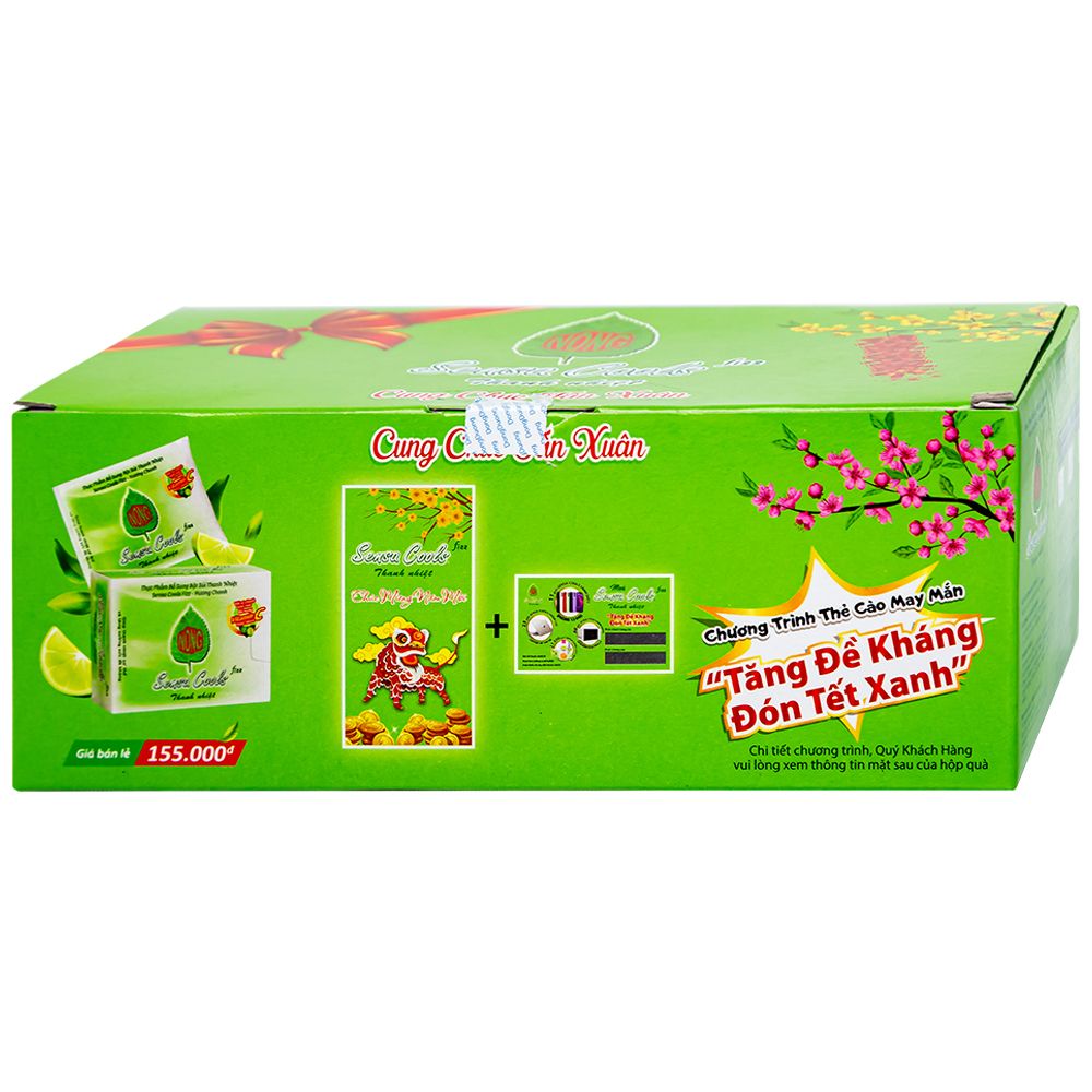 Bột sủi Sensa Cools Enesis giúp thanh nhiệt cơ thể và tăng cường sức ...
