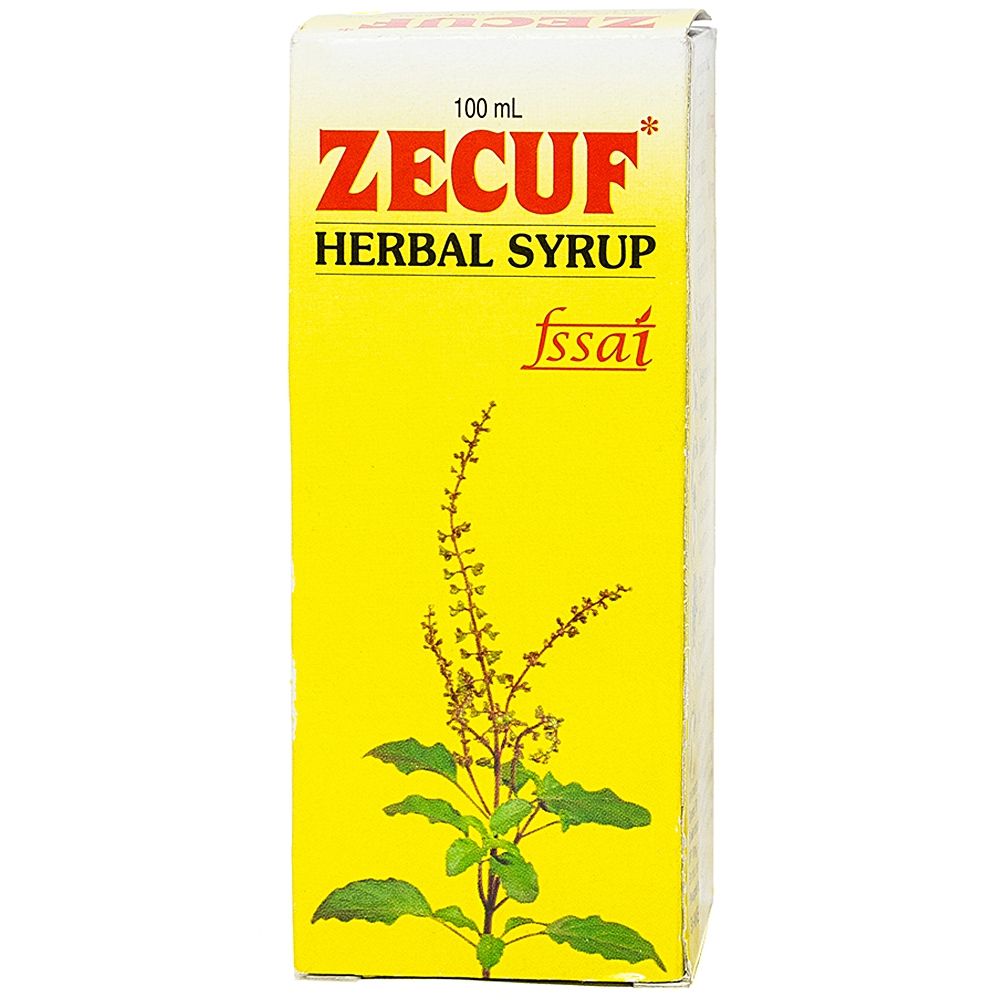 Siro Zecuf Herbal Syrup hỗ trợ bổ phế, giảm ho, làm dịu mát cổ họng (1 ...