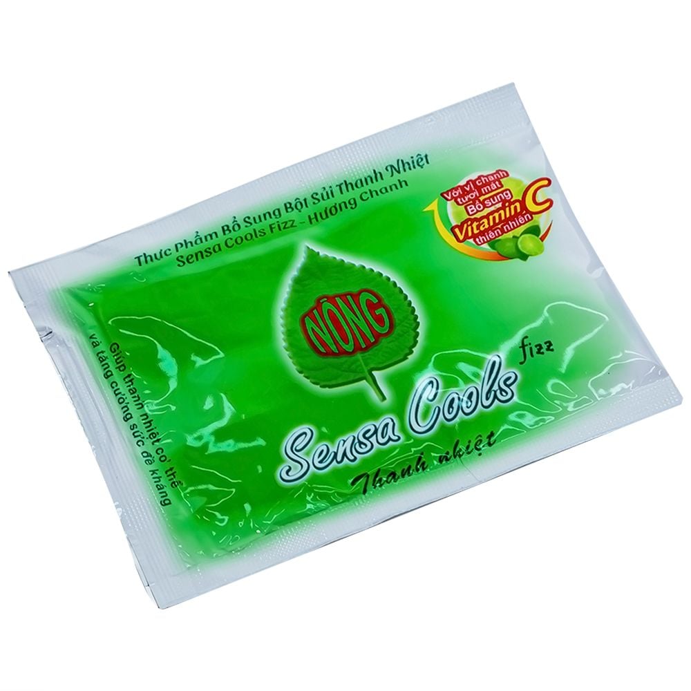 Bột sủi Sensa Cools Enesis giúp thanh nhiệt cơ thể và tăng cường sức ...