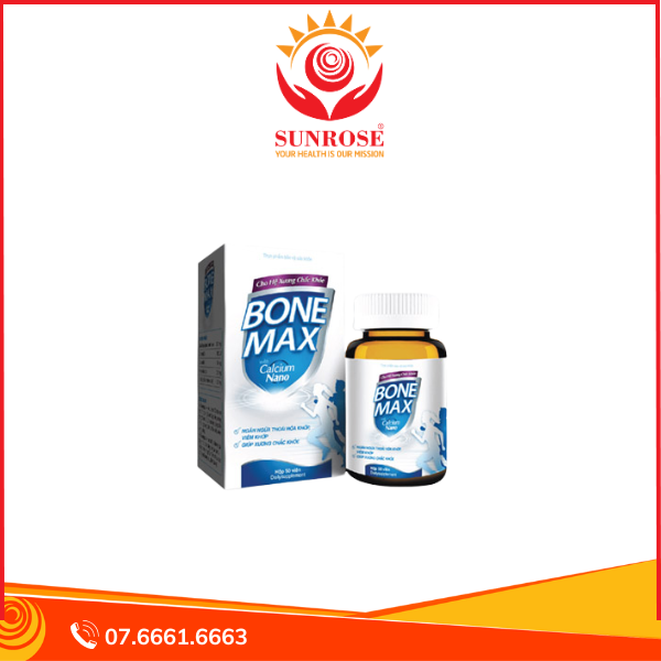 Bone Max - Viên Uống Hỗ Trợ Bổ Sung Dưỡng Chất Giúp Xương Chắc Khoẻ – Sunrose.vn - TPCN Nhập ...