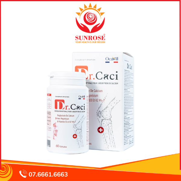 Viên uống Dr. Caci Ocavill giúp xương và răng chắc khỏe (60 viên ...