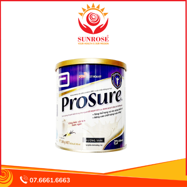 Sữa Prosure – Sunrose.vn - TPCN Nhập khẩu Nhật Bản & Châu Âu
