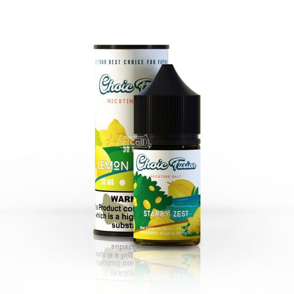 Choic Fusion Lemon Starry (salt) (30ml) Khế chanh lạnh – CatCoil Vape Store