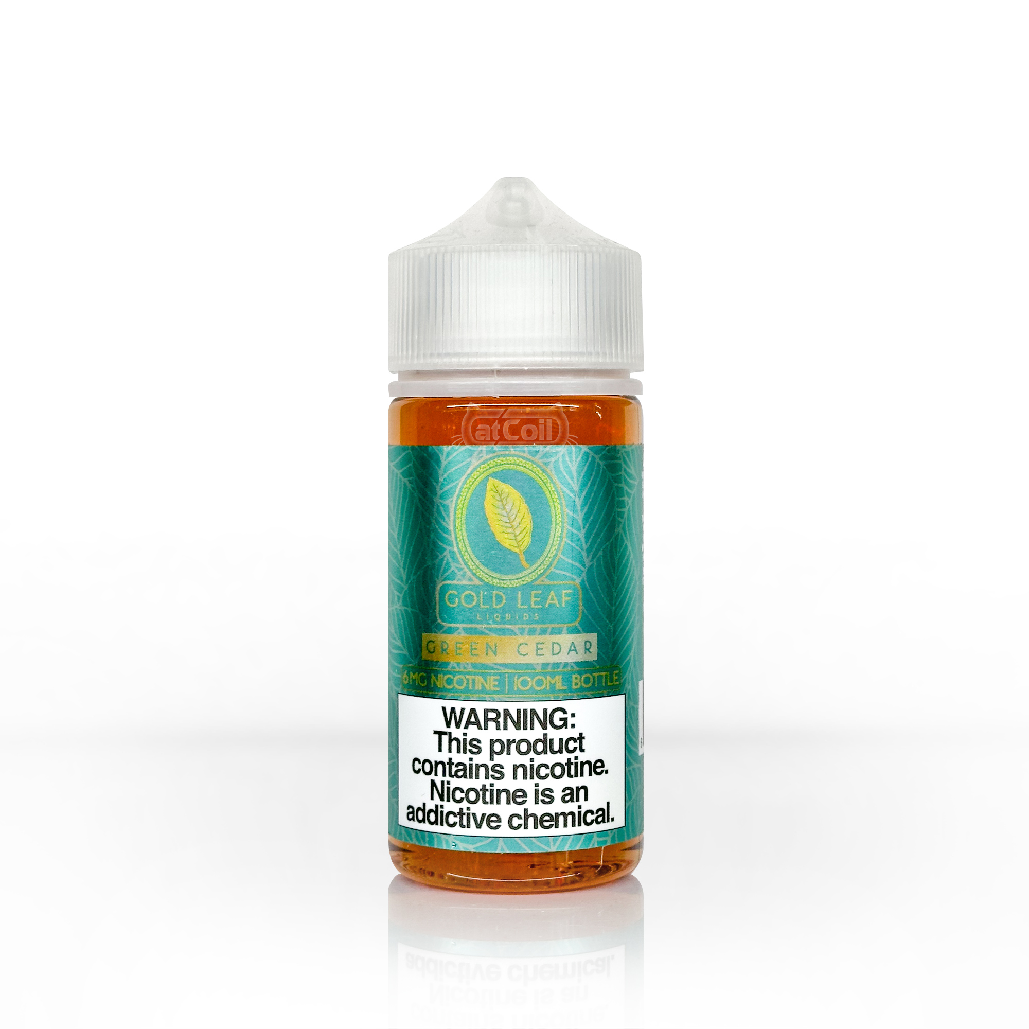 Gold Leaf Green Cedar Cigar Methol (100ml) Xì gà bạc hà – CatCoil Vape ...