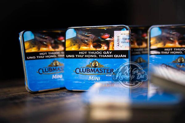 Bán Clubmaster Mini Blue - Xì gà Mini Đức Chính hãng - Hộp 20 Điếu