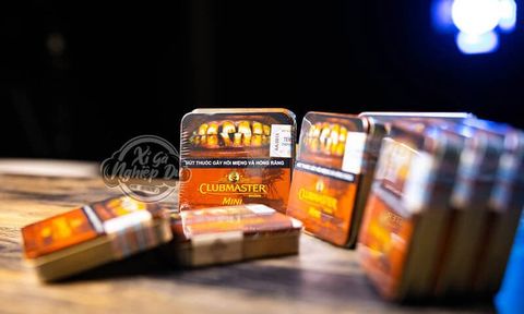 Bán Clubmaster Mini Brown - Xì gà Mini Đức Chính hãng - Hộp 20 Điếu