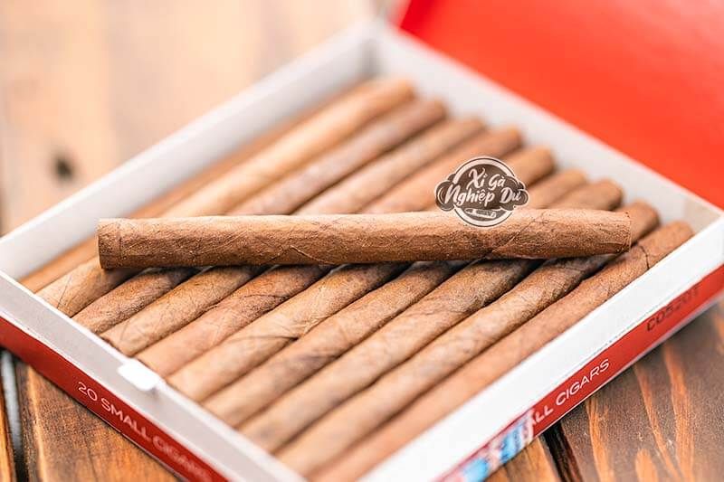 Cigar Villiger Premium Red - Xì Gà Mini Đức Chính Hãng - Hộp 20 Điếu