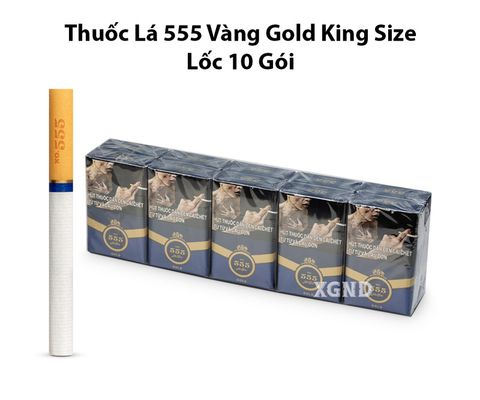 Thuốc Lá 555 Gold King Size - Thuốc Lá Chính Hãng