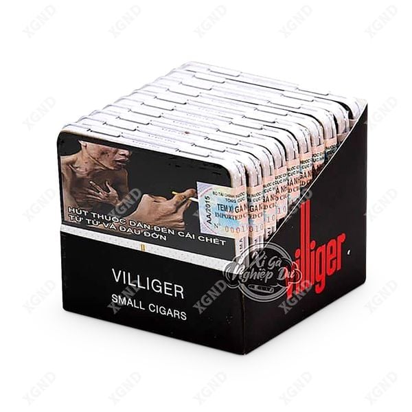 Villiger Mini Sumatra Classic-Xì gà Mini Đức Chính hãng - Hộp 10 Điếu