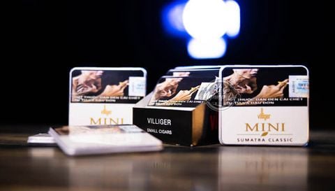 Villiger Mini Sumatra Classic-Xì gà Mini Đức Chính hãng - Hộp 10 Điếu