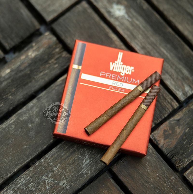 Cigar Villiger Premium Red Filter - Xì Gà Mini Chính Hãng