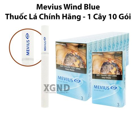 Thuốc Lá Mevius 3 Wind Blue - Thuốc Lá Chính Hãng