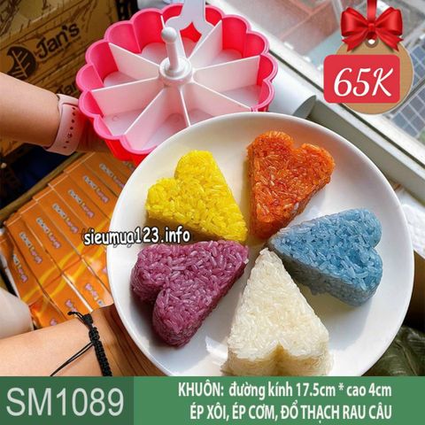 Khuôn nhựa ép cơm ép xôi – Siêu Mua 123