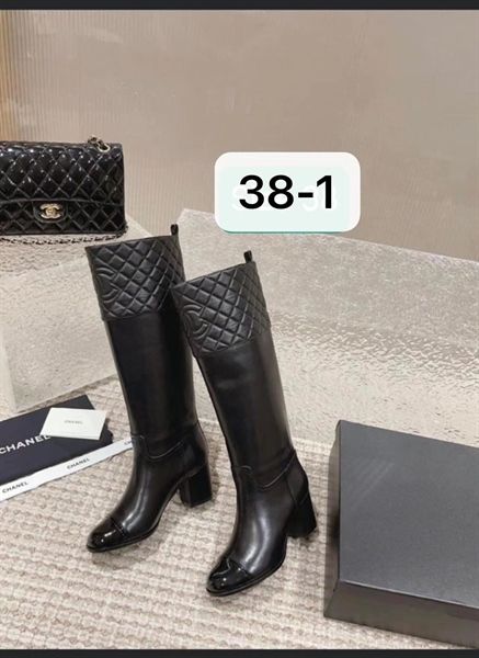 Boot Chanel cao cổ trám mũi tròn vip – MK MENSWEAR