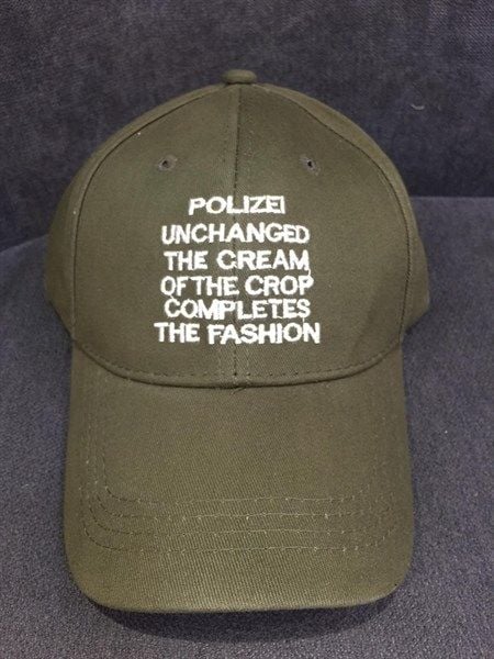 Mũ Lưỡi Trai HT Chữ Xanh Rêu – MK MENSWEAR