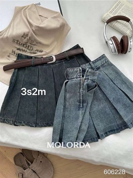 CVN jean Molorda xếp li kèm belt da (*) – MK MENSWEAR