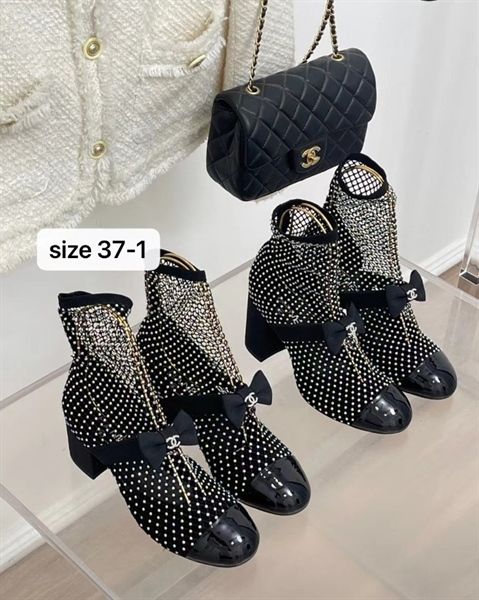Boot Chanel lưới cổ thấp – MK MENSWEAR