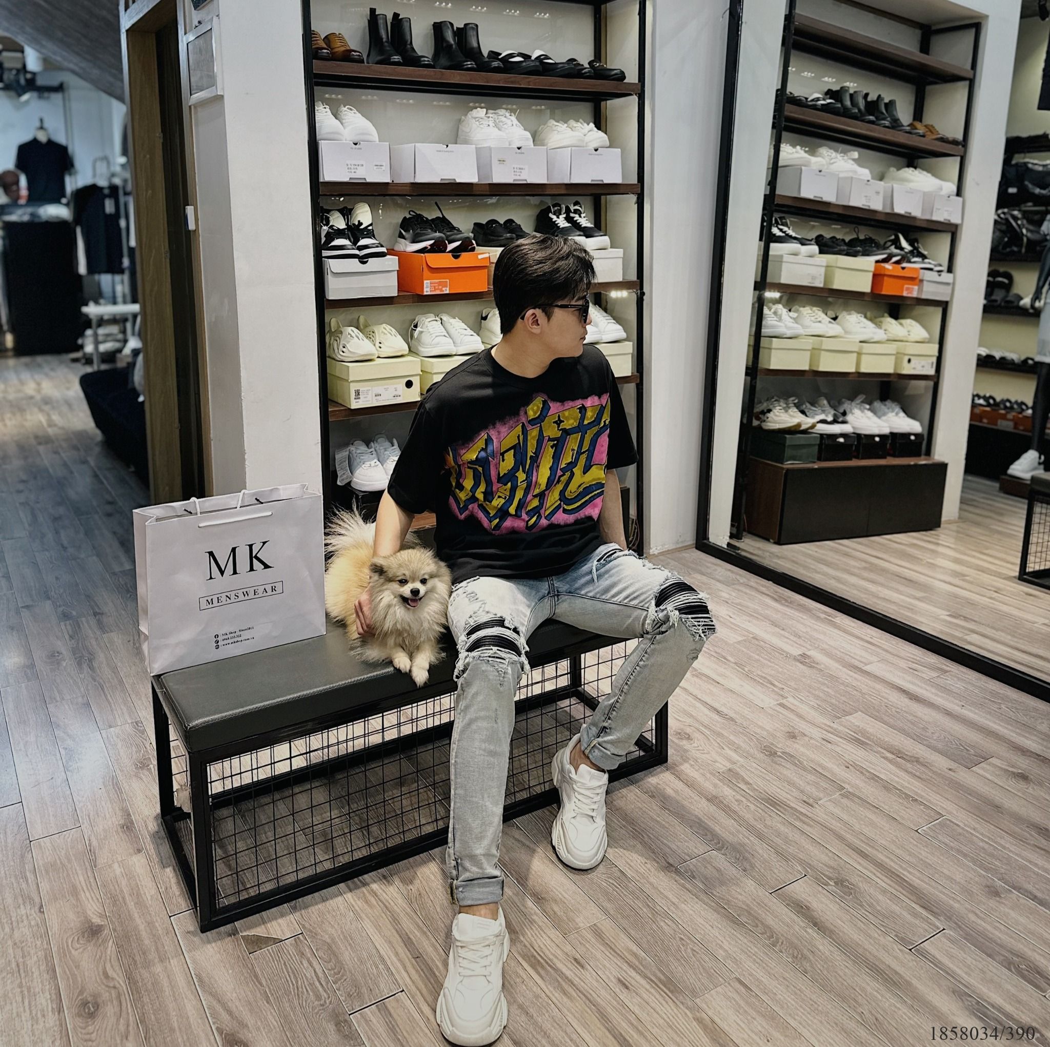 ANT SC LV Chữ Grafity – MK MENSWEAR