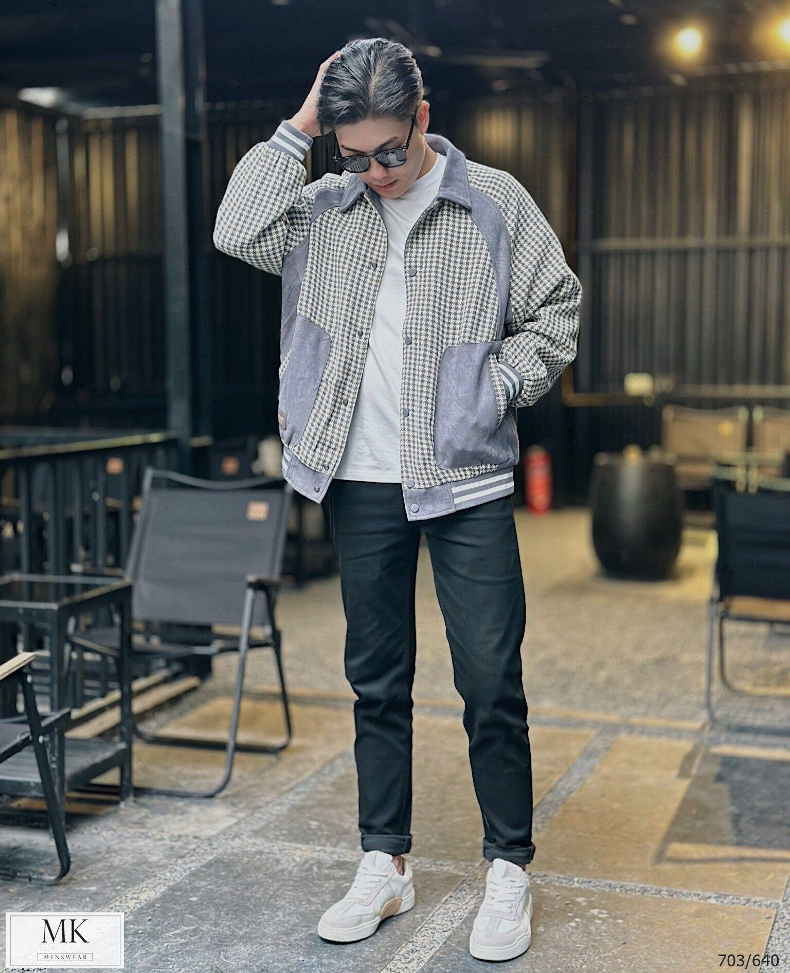 AK Da Lộn QC W703 Caro – MK MENSWEAR
