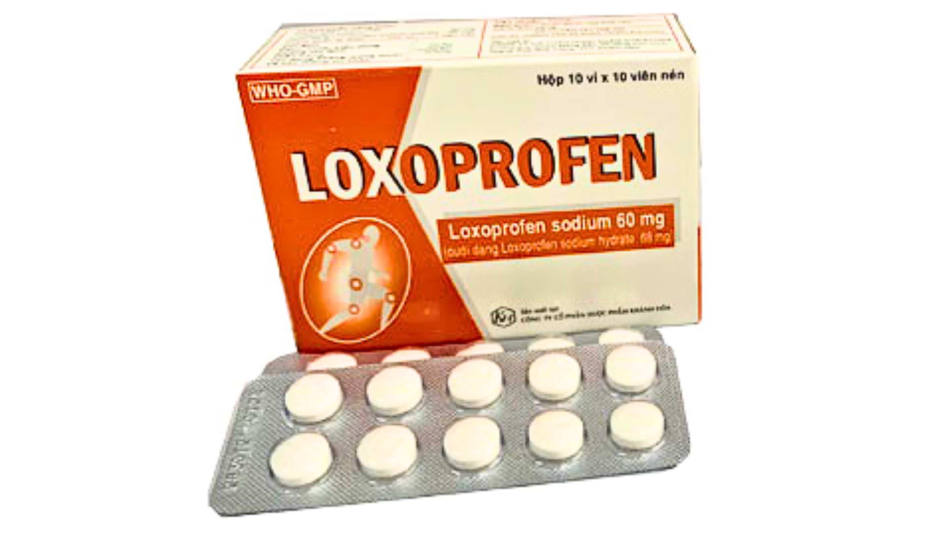 Loxoprofen 60mg Khapharco (H/100v) – SHOPTHUOC