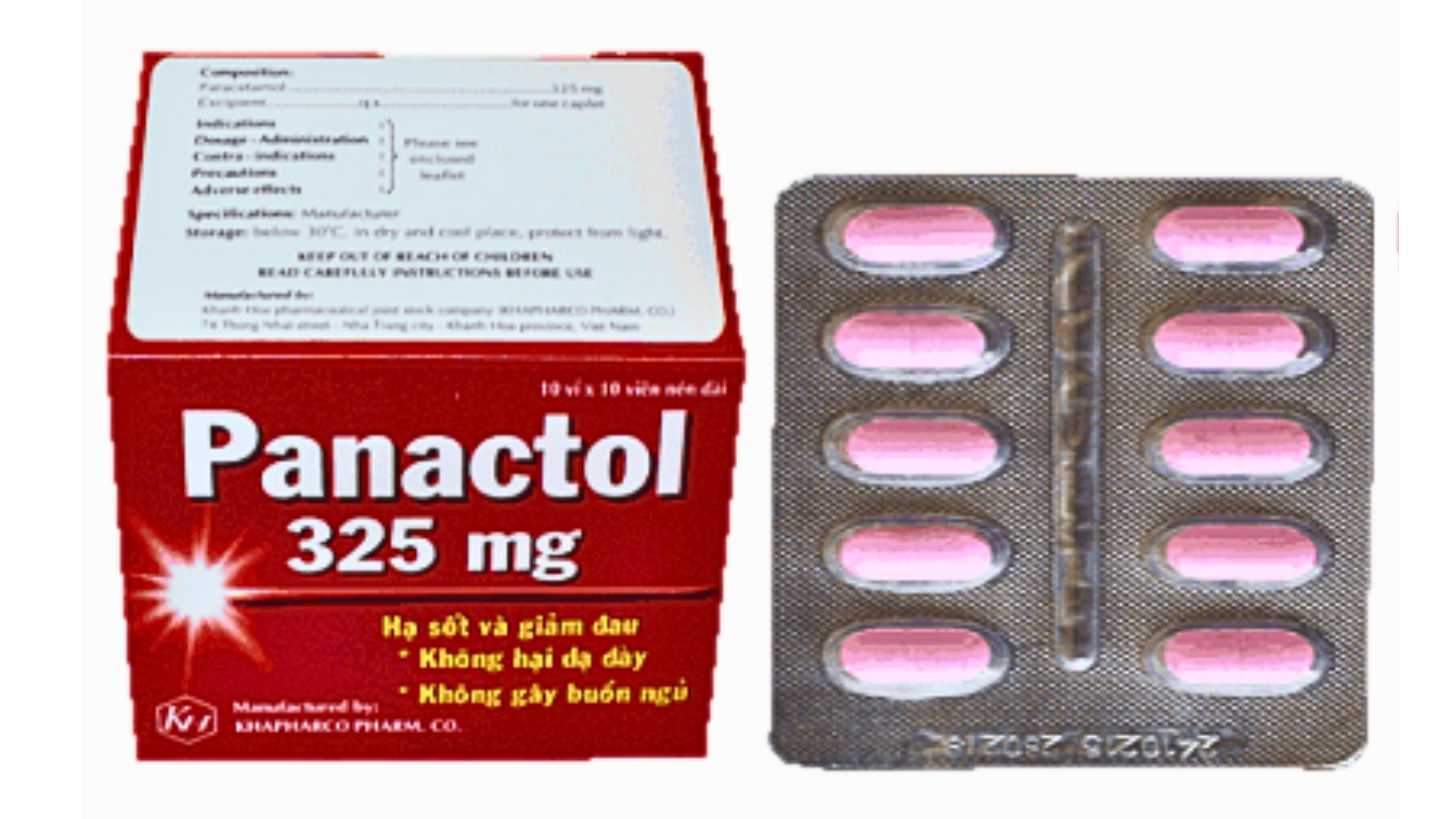 Panactol 325mg Khapharco (H/100v) – SHOPTHUOC