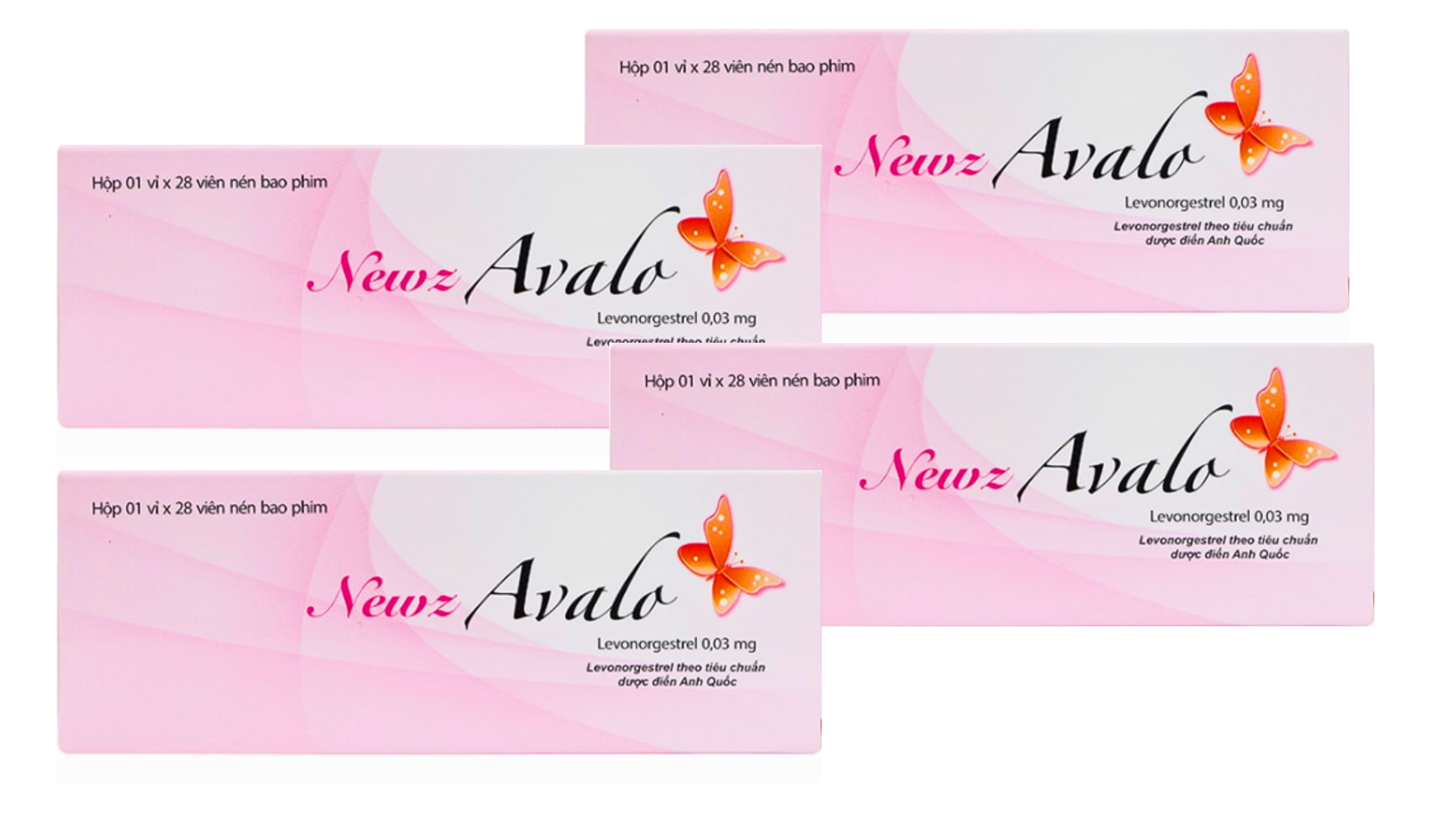 Tránh Thai New Avalo - Asean Pharma (L/10H/28V) (Hồng) – SHOPTHUOC