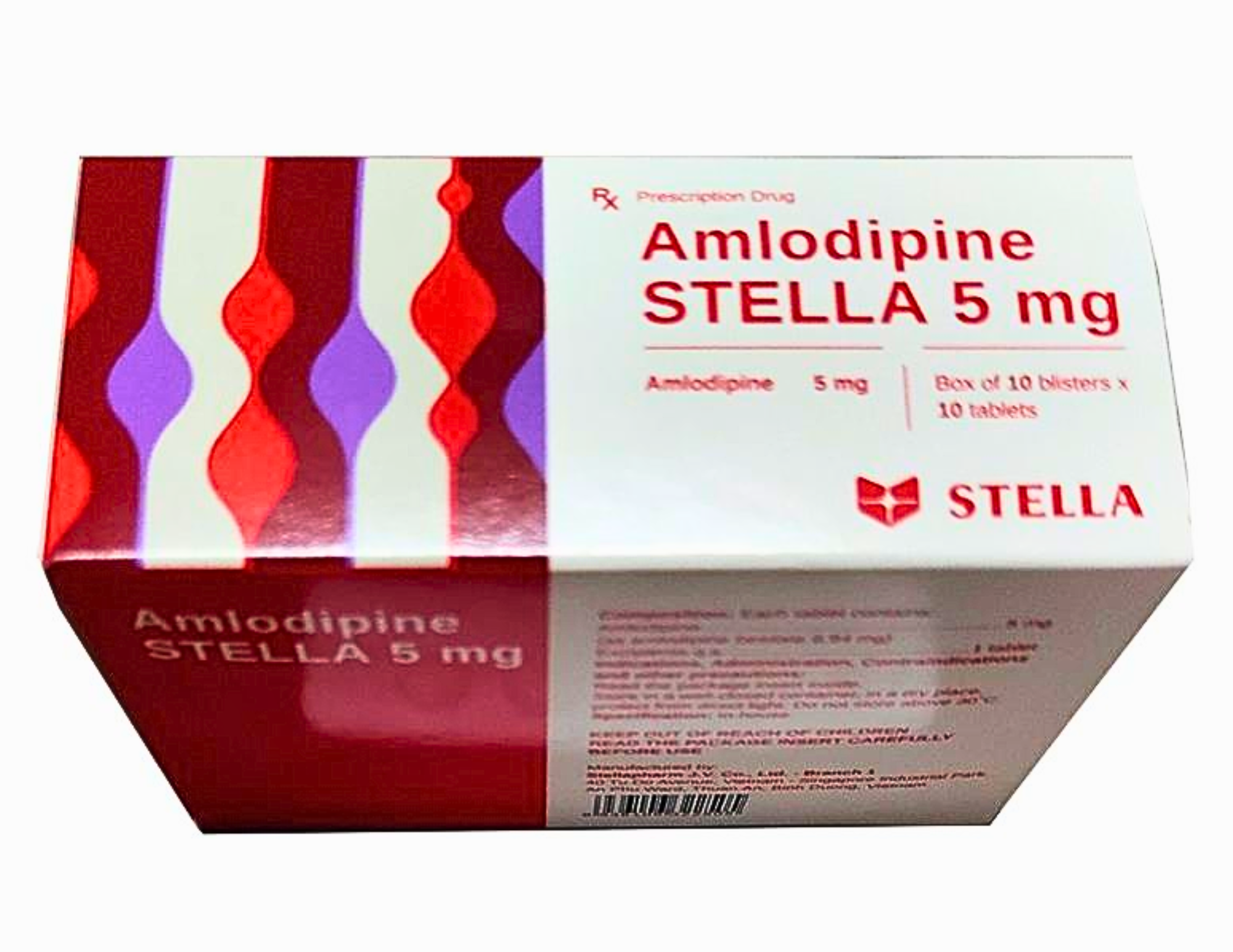 Amlodipin 5mg Stella (H/100v) – SHOPTHUOC