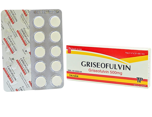 Griseofulvin 500mg Thành Nam (H/20v) – SHOPTHUOC