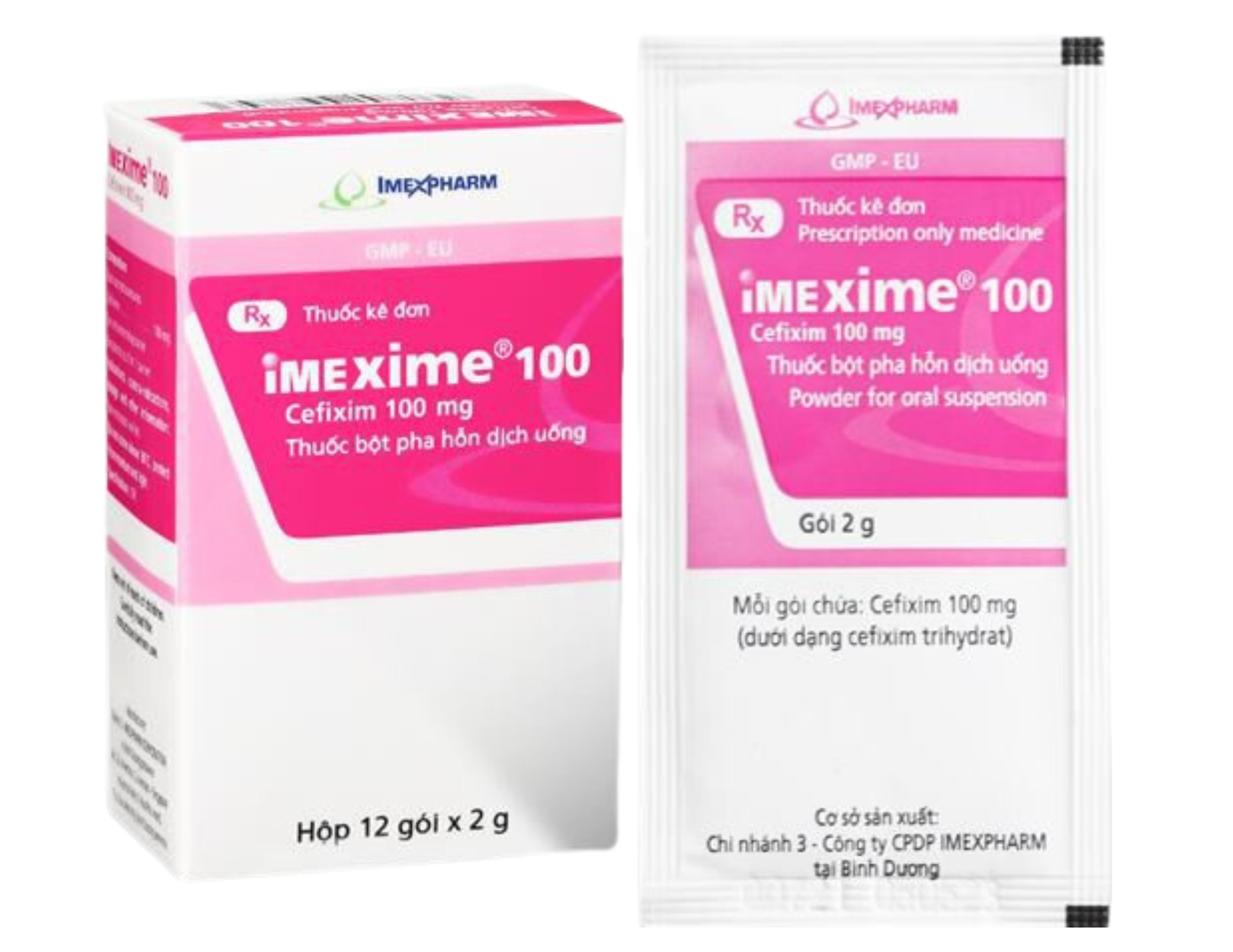 Imexime Cefixim 100mg Imexpharm (H/12g) – SHOPTHUOC