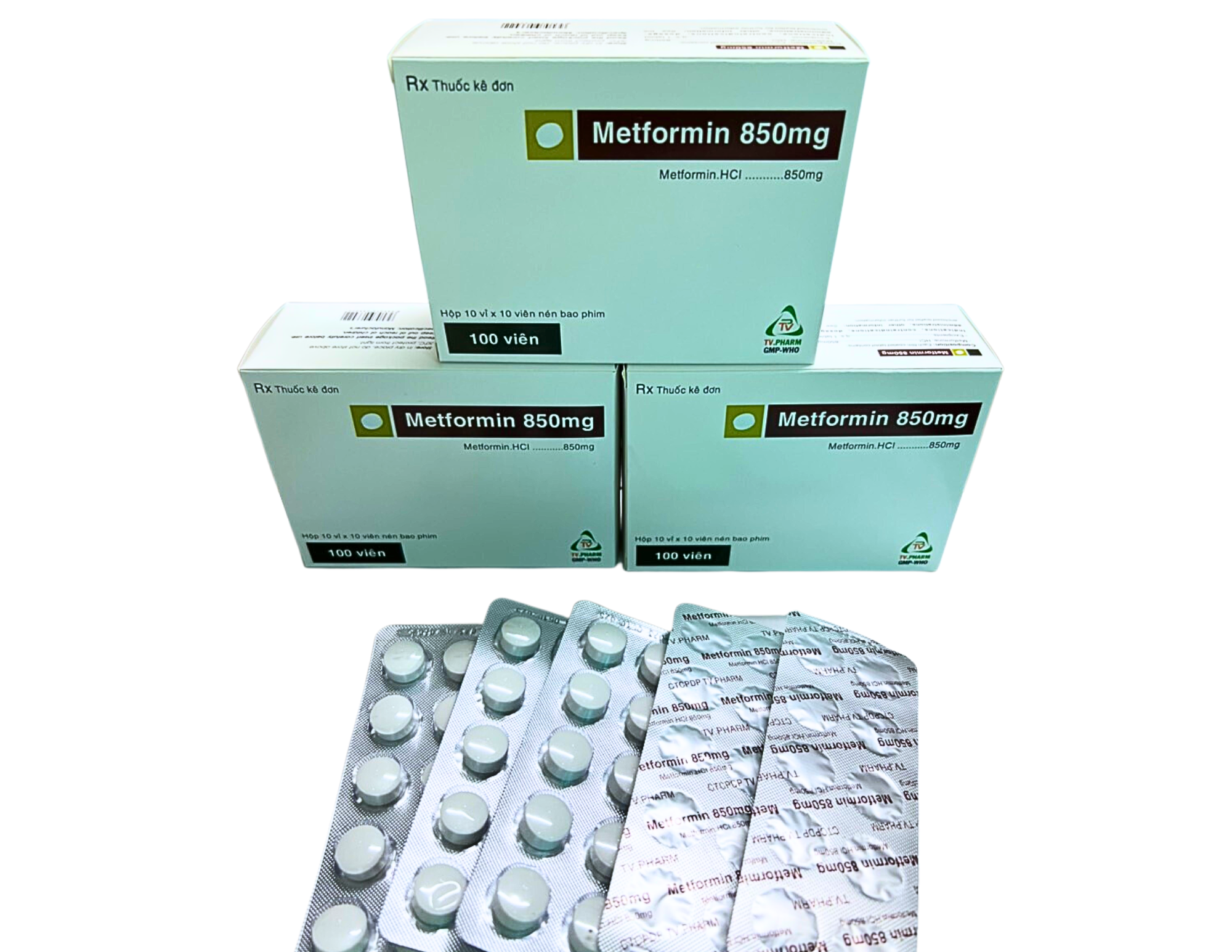 Metformin 850mg TV.Pharm (H/100v) – SHOPTHUOC